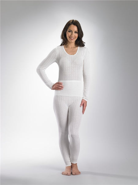 Vedonis Fancy Knit Thermal Long Sleeve Cami VUW703 – Slenderella